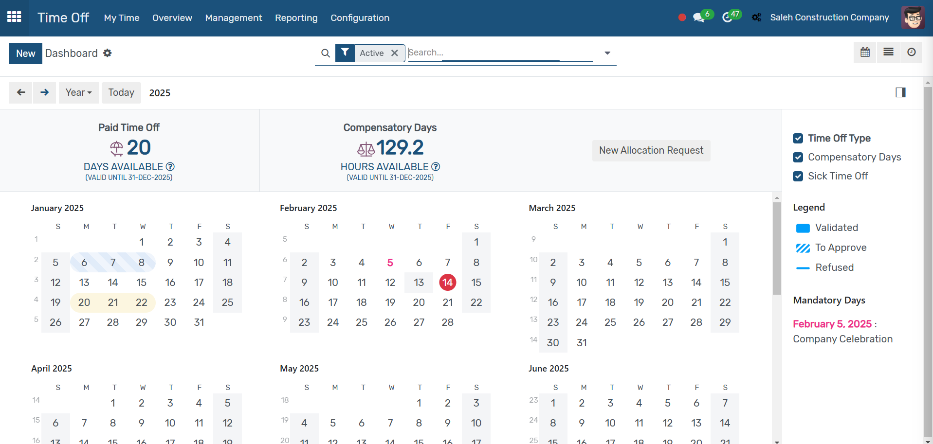 Best Time-Off Management System | Business4x